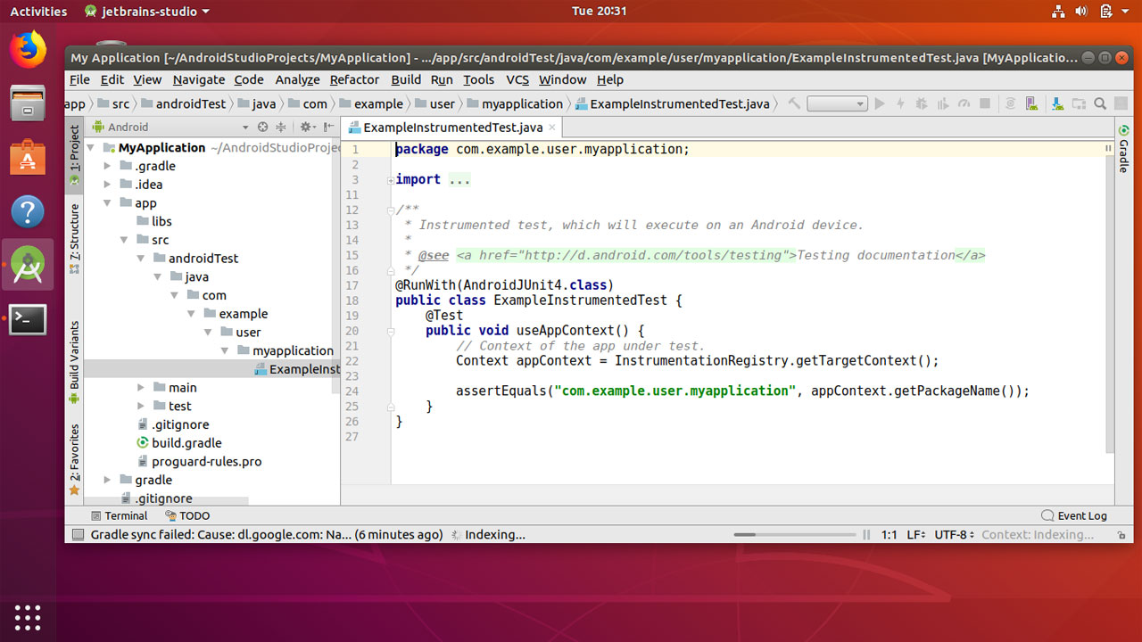 How To Install Android Studio In Ubuntu 18 04 Bionic Beaver