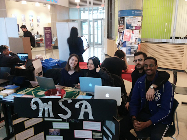 The Muslim Student Association welcomes new members and combats ...