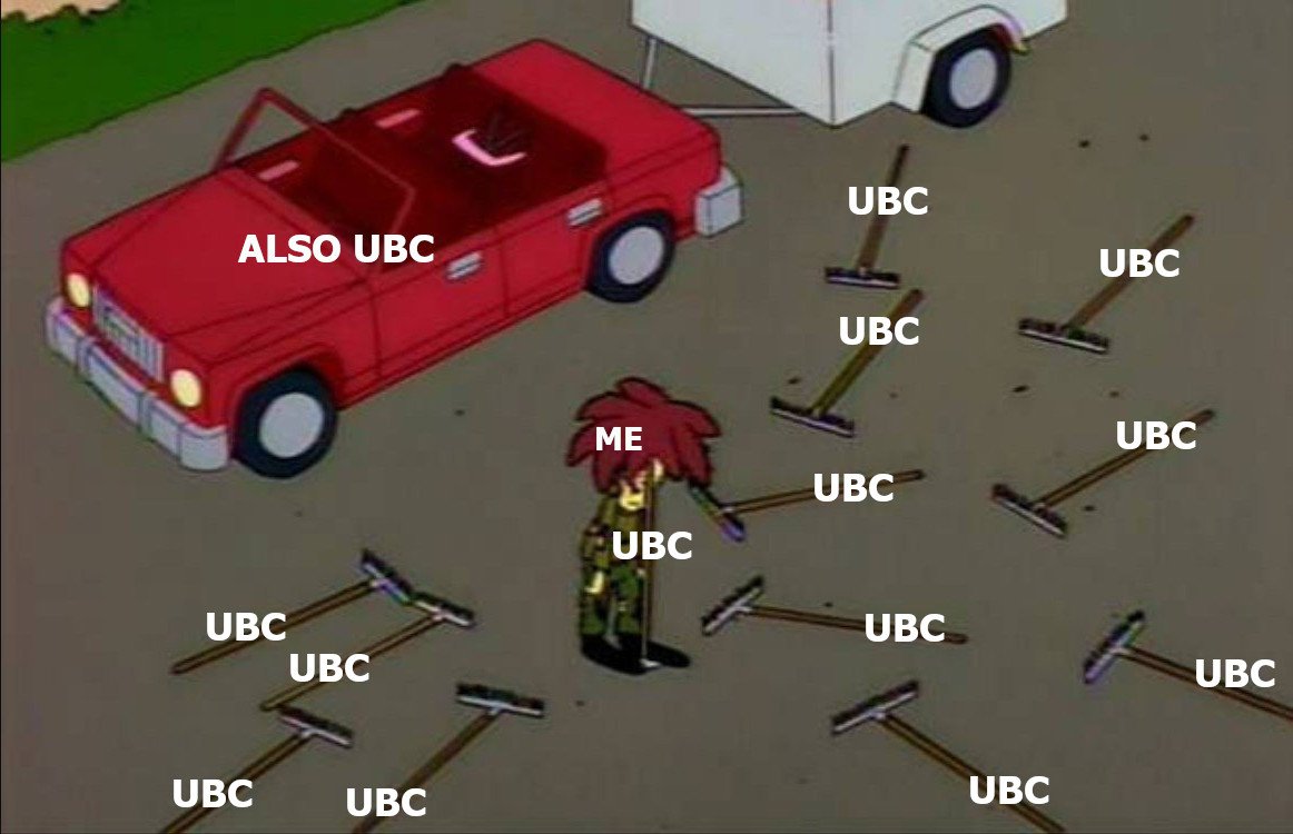 We labeled a bunch of random pictures "UBC" and "Me" in hopes of ...