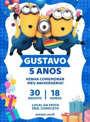 Invitaciones De Mi Villano Favorito Entonces Si Me Llegará Mi