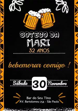 Birthday invitation pub - An amazing online editor for you to edit ...