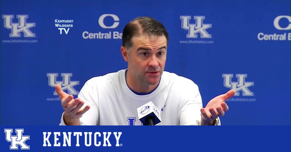 Kentucky Wildcats TV: Matthew Mitchell Pre-Alabama – UK Athletics