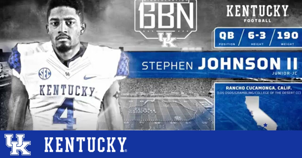 Signing Day 2016 – Stephen Johnson II – UK Athletics