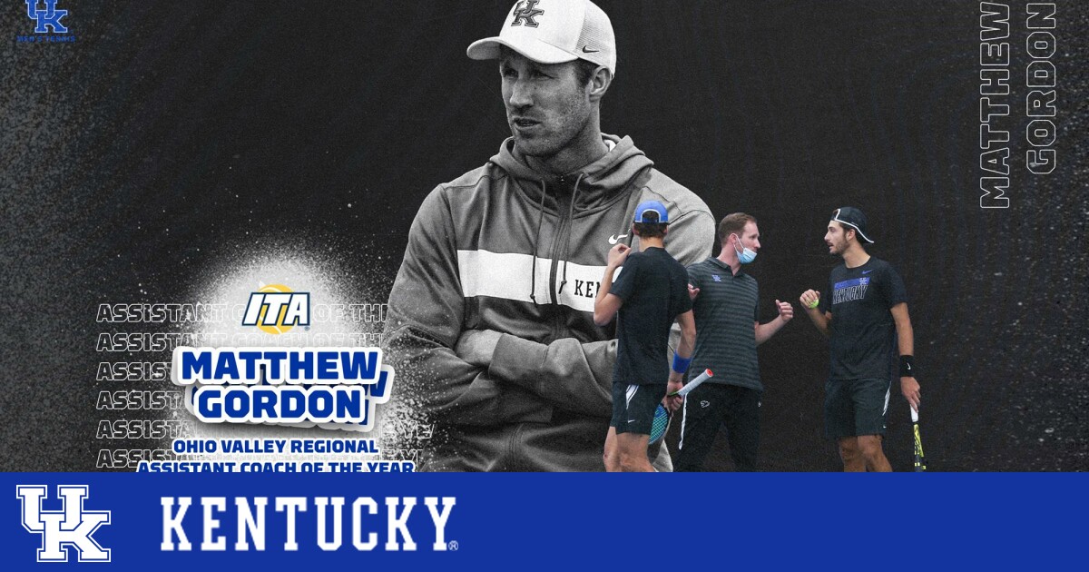 Matthew Gordon Named ITA Regional Assistant Coach of the Year – UK ...