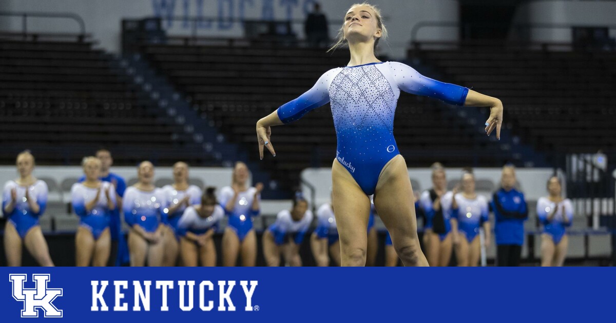 UK Gymnastics Wraps Up Blue-White Exhibition – UK Athletics
