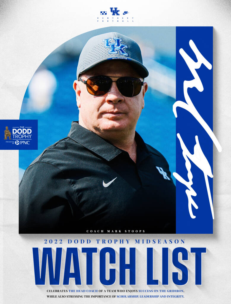 Stoops on Dodd Trophy Midseason Watch List – UK Athletics