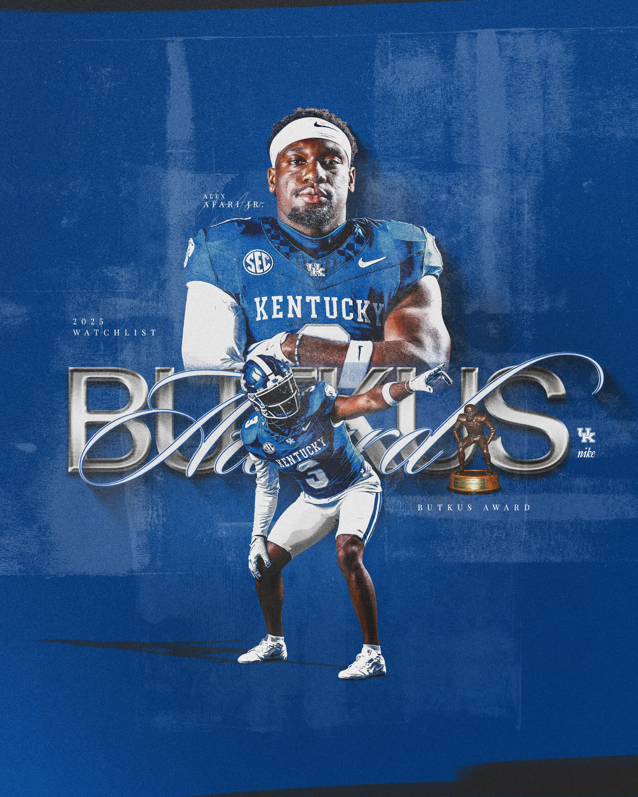 Alex Afari Jr. Named to Butkus Award Watch List – UK Athletics