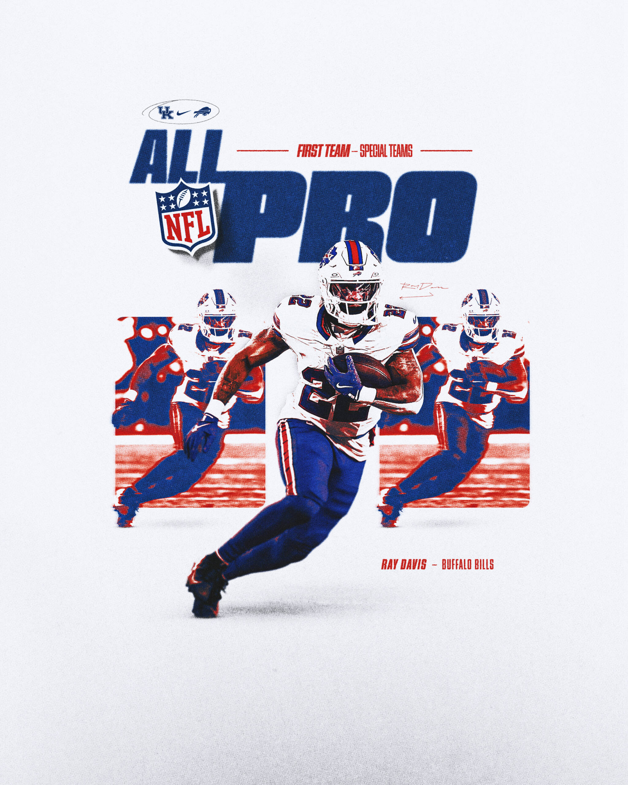 Kentucky’s Ray Davis Named First-Team All-Pro Special Teams – UK Athletics