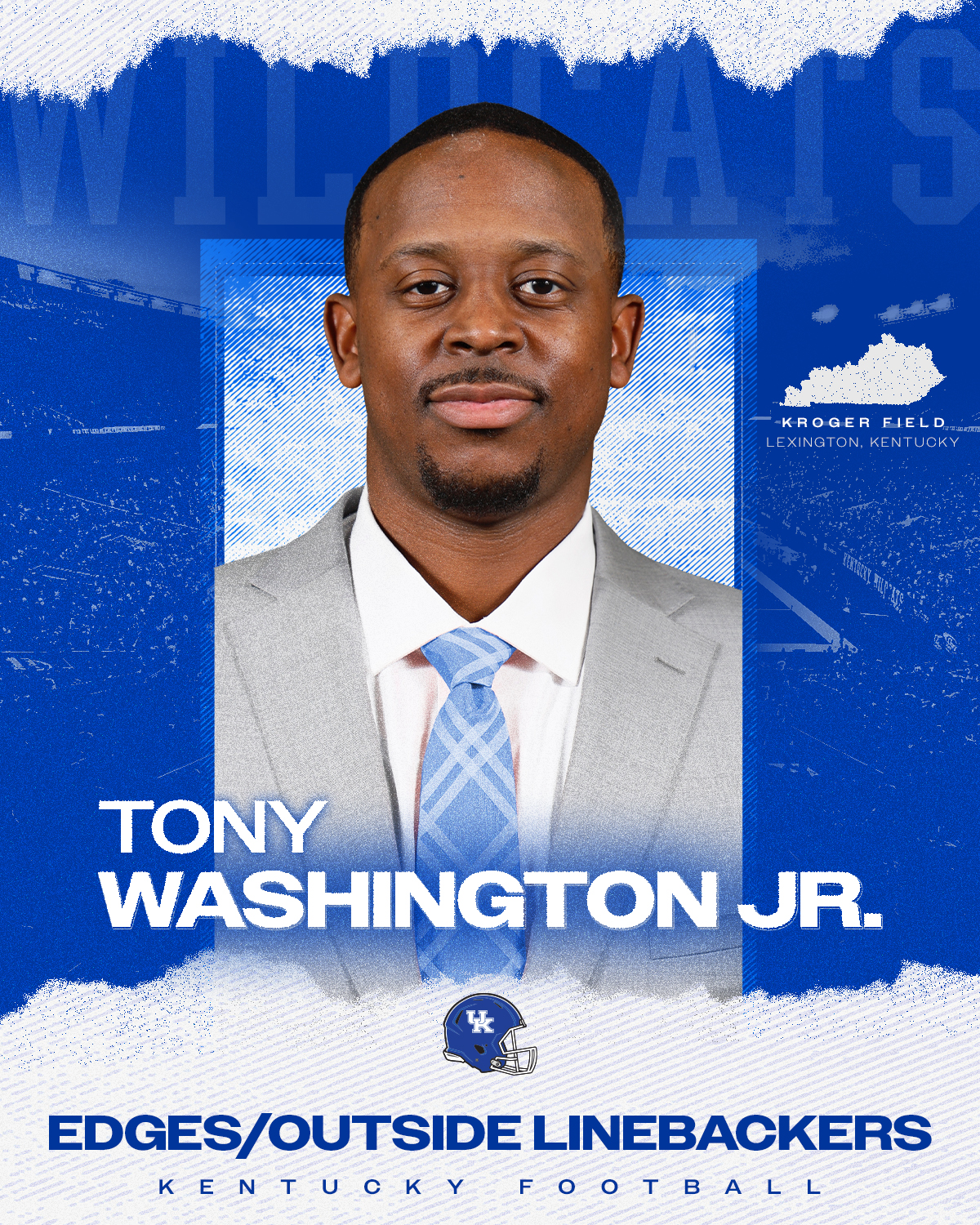 Tony Washington Jr. Named Edges/Outside Linebackers Coach – UK Athletics