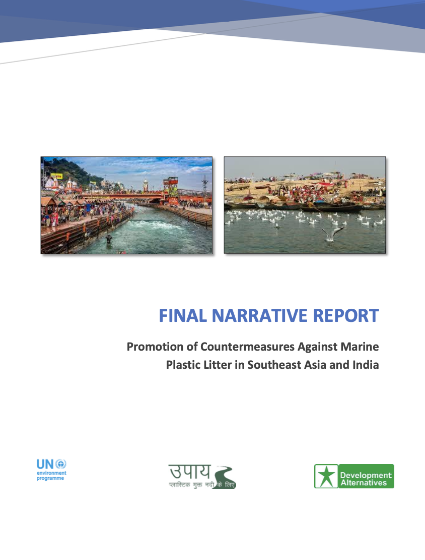 FINAL NARRATIVE REPORT Promotion of Countermeasures Against Marine Plastic Litter in Southeast ...
