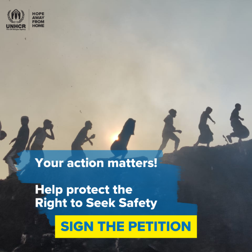 Refugees around the world need our help.