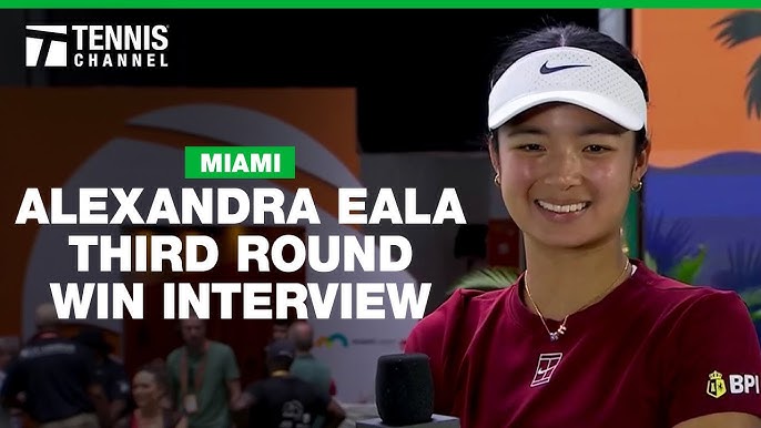 Filipina Sensation Alexandra Eala Stuns Madison Keys in Miami Open Upset | Thoughtful Insights ...