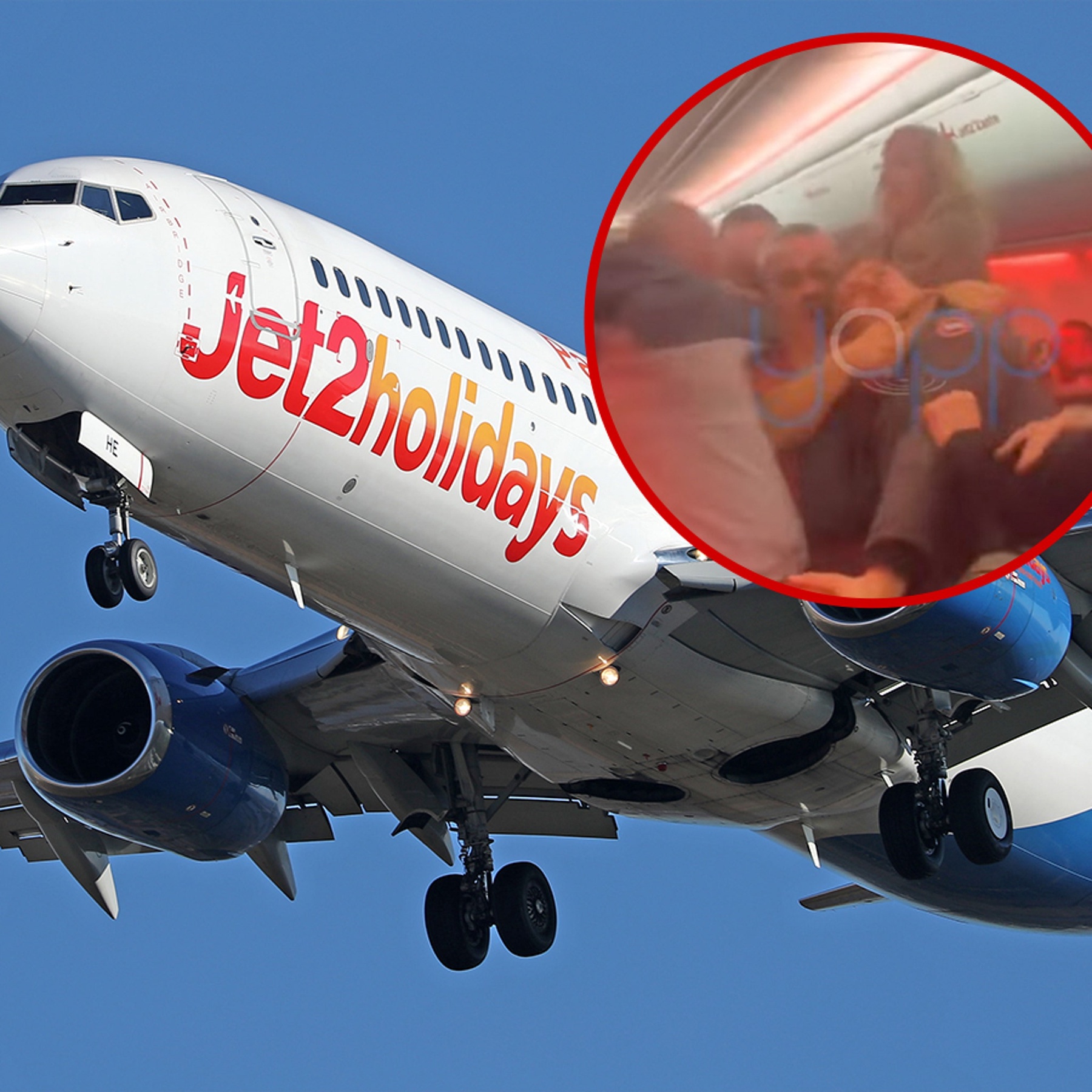 Particle: Jet2 Bans Two for Life After Brawl Forces Brussels Diversion ...