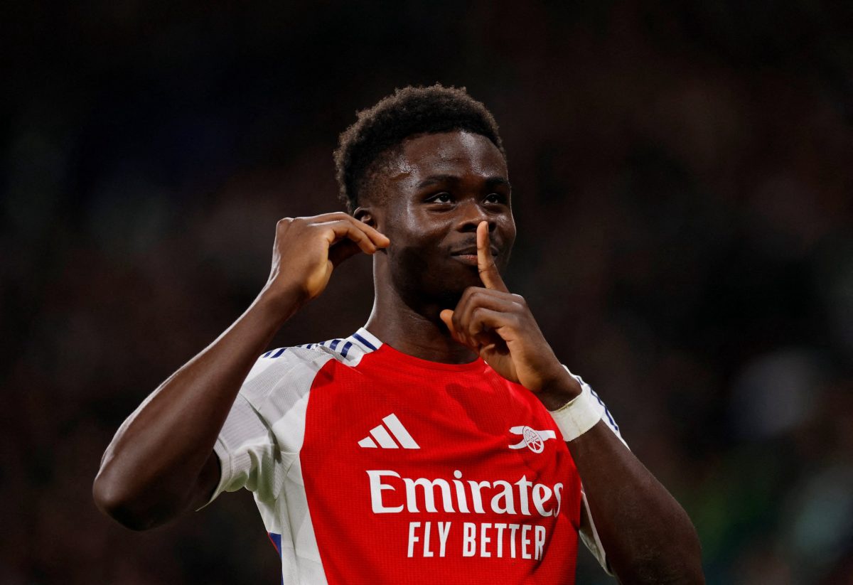 Particle News: Arsenal's Bukayo Saka Faces Extended Absence After Hamstring Injury