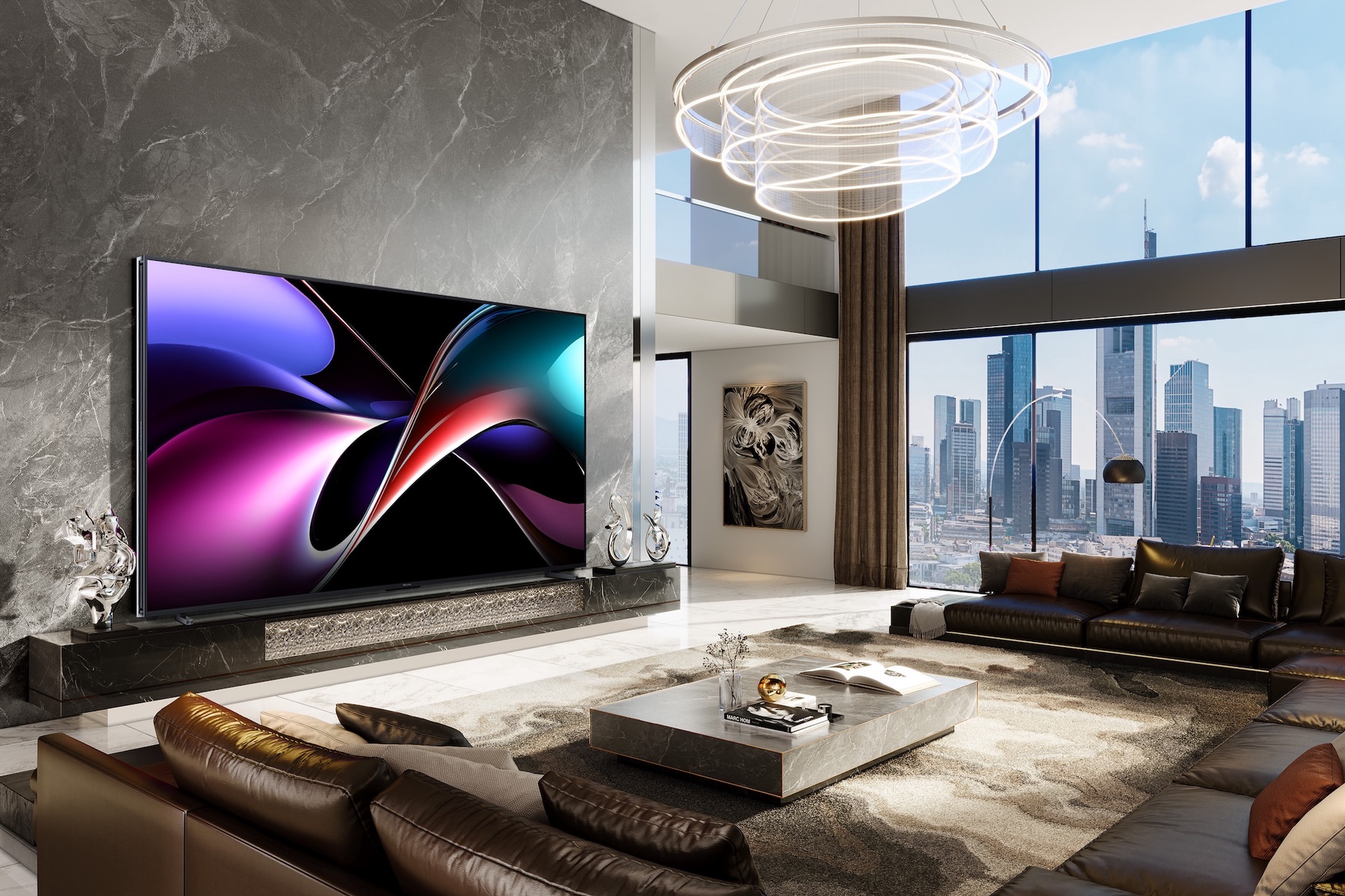 Particle News: Hisense Unveils Cutting-Edge 116-Inch TriChroma LED and ...