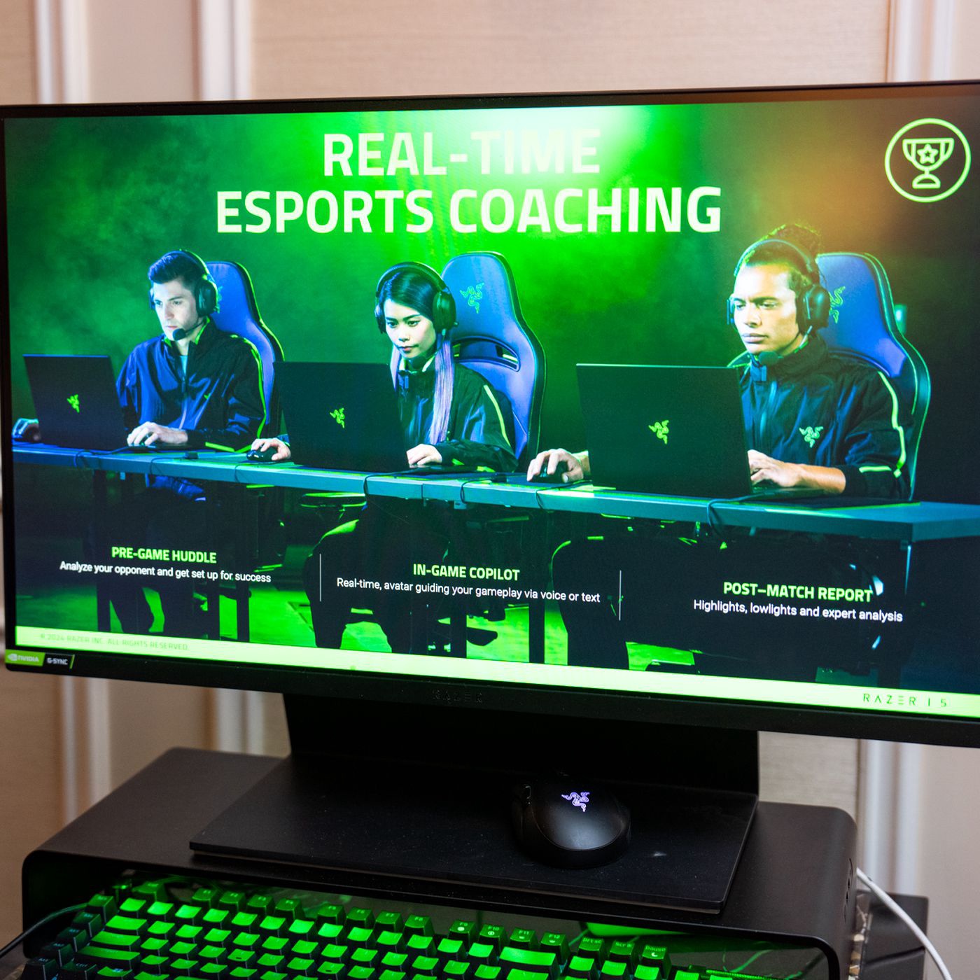 Particle News: Razer Showcases AI Gaming Assistant 'Project Ava' at CES 2025