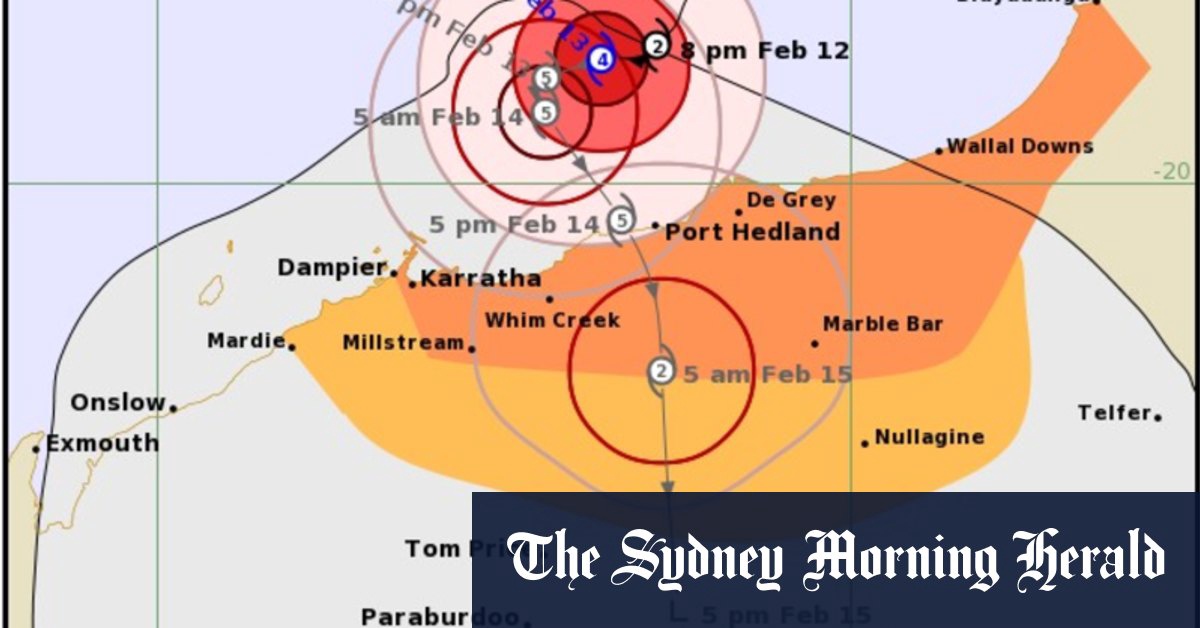 Particle News: Category 5 Cyclone Zelia Set to Hit Western Australia's ...
