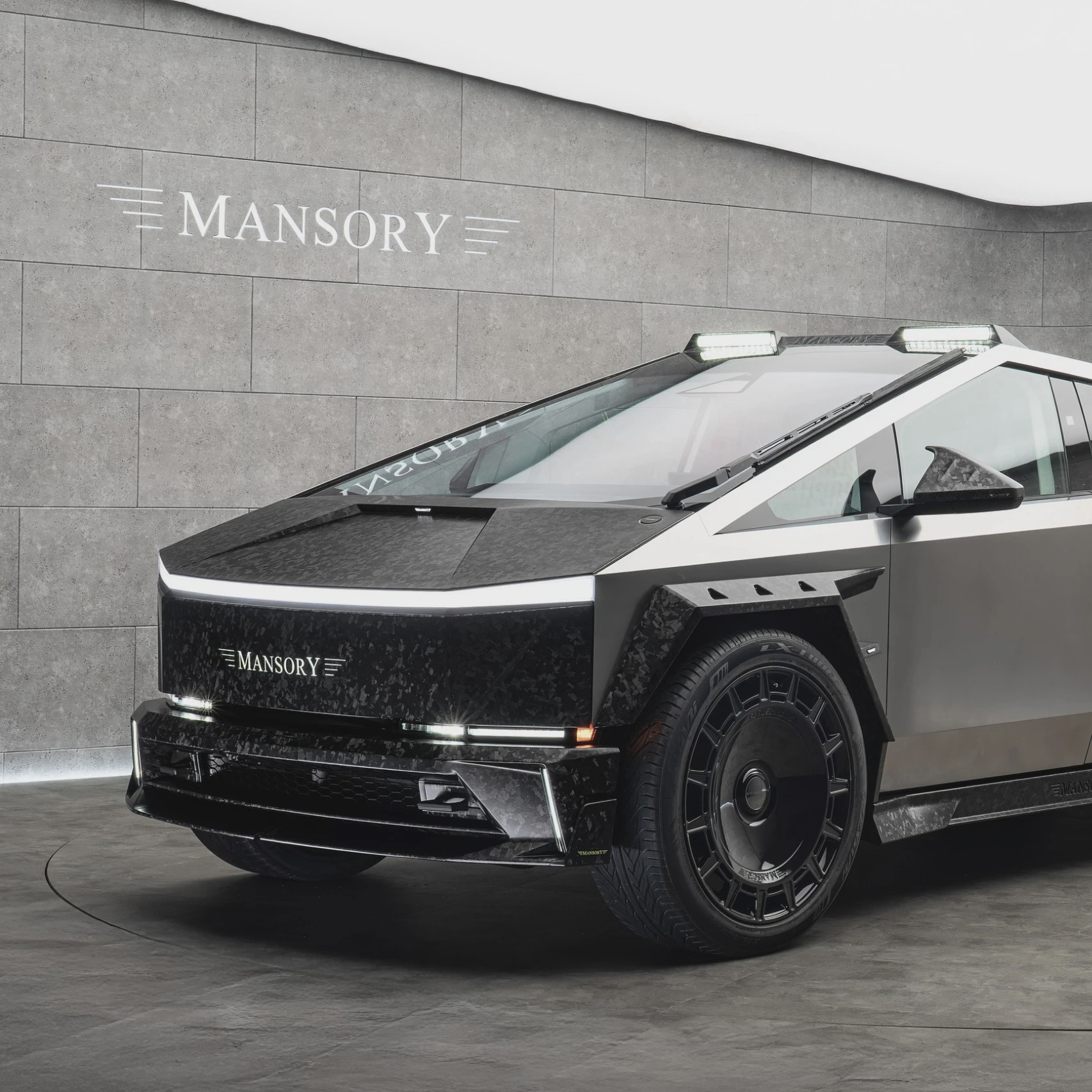 Particle News: Mansory Unveils Radical Tesla Cybertruck Customization