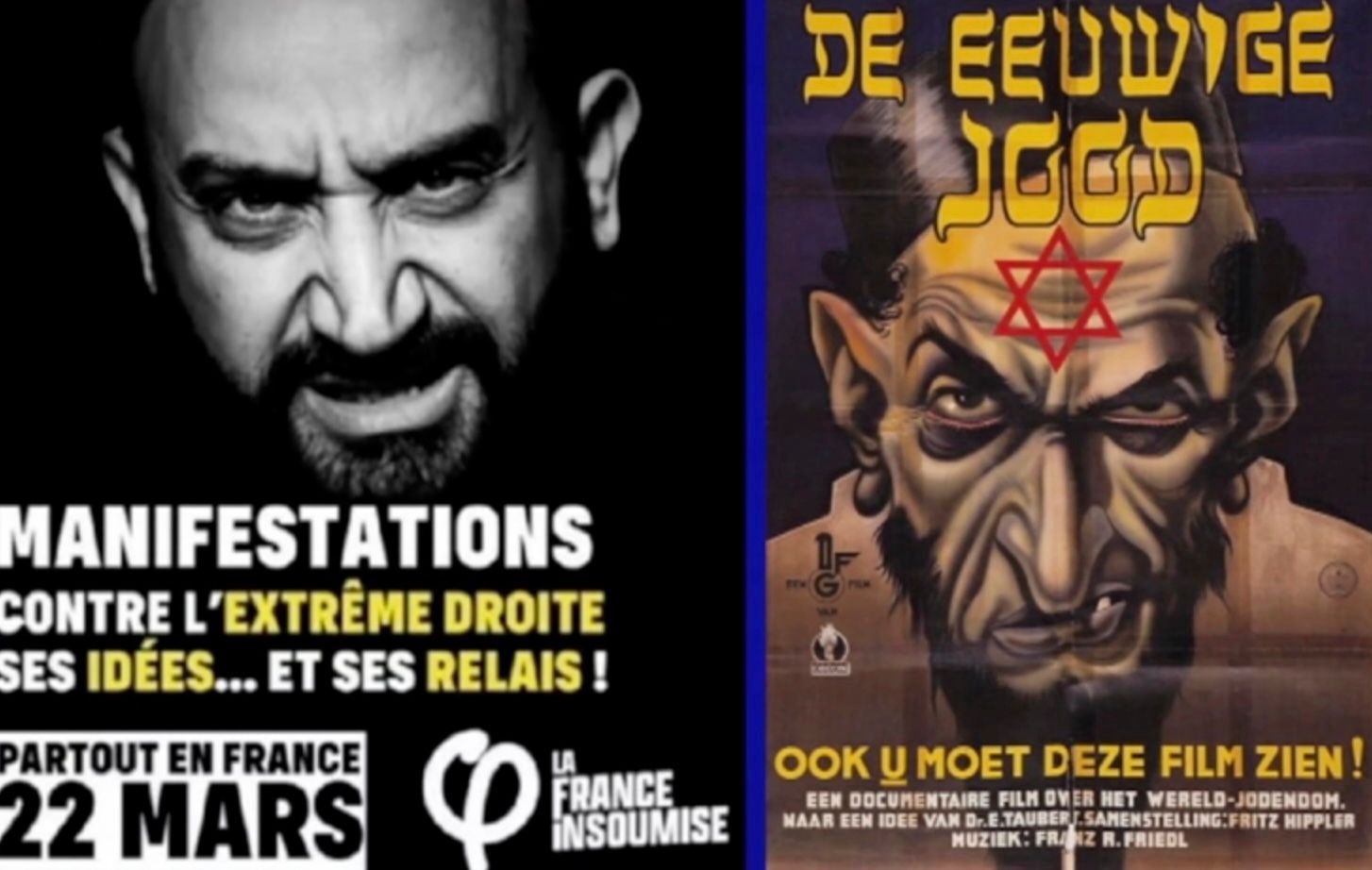 Particle News: LFI Faces Backlash Over Controversial Hanouna Poster Accused of Antisemitism