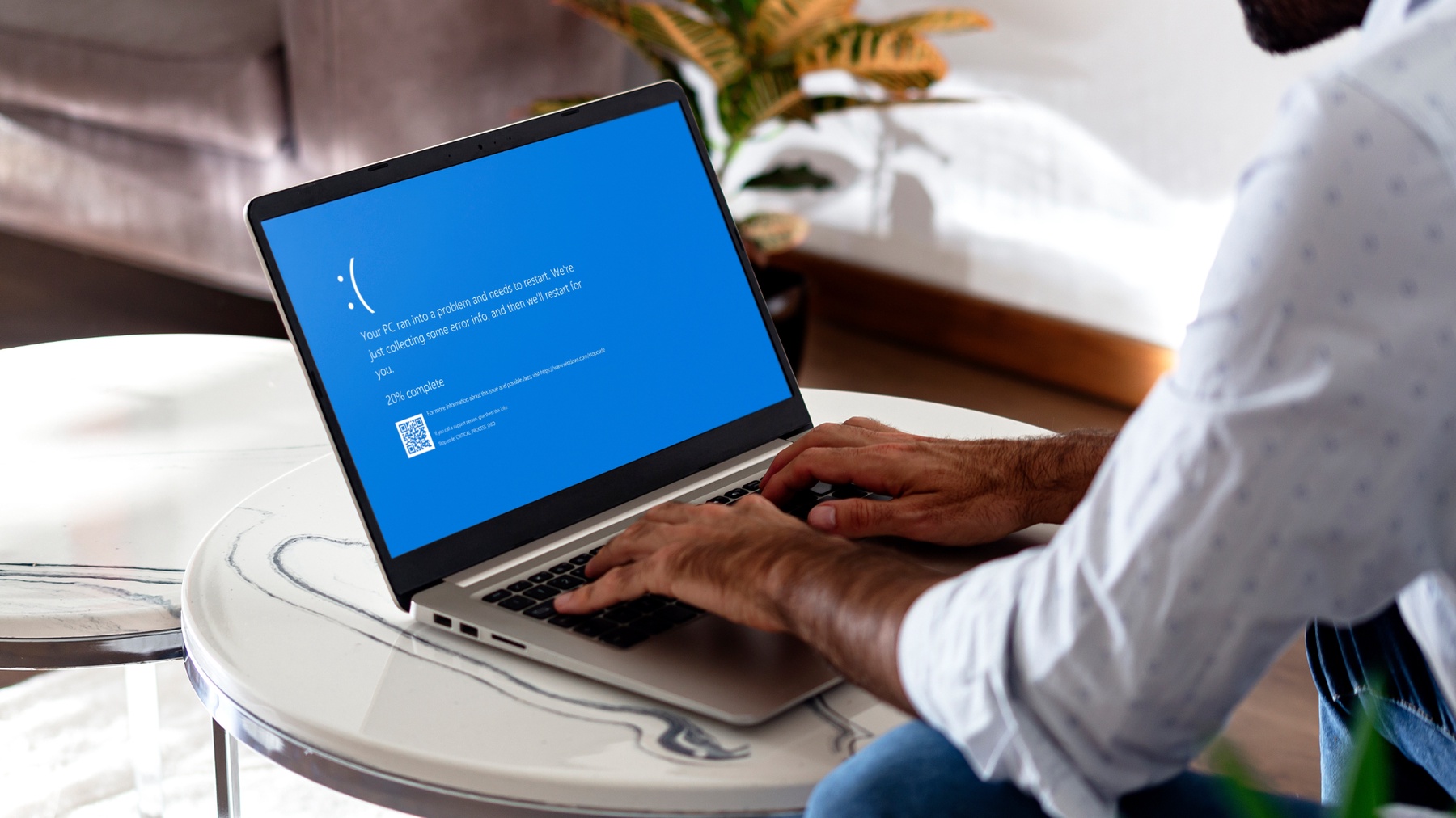 Particle News: Microsoft Reveals Redesigned Blue Screen of Death for ...