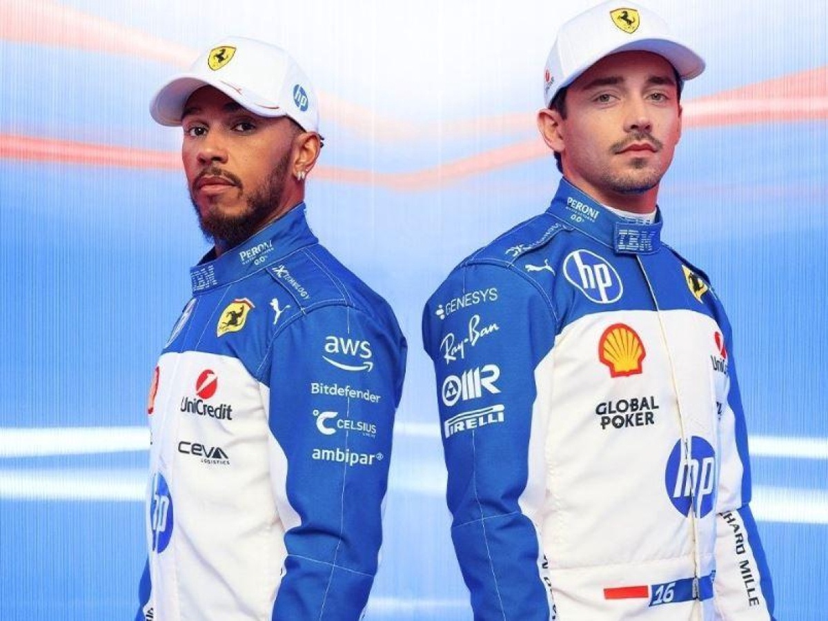 Particle: Ferrari Unveils White-and-Blue Livery for Miami GP to Mark HP ...