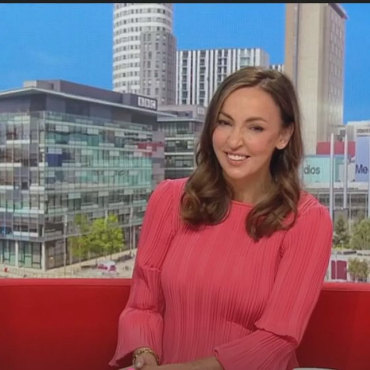 Particle News: BBC Presenter Michelle Ackerley Celebrated On-Air Following Pregnancy Announcement