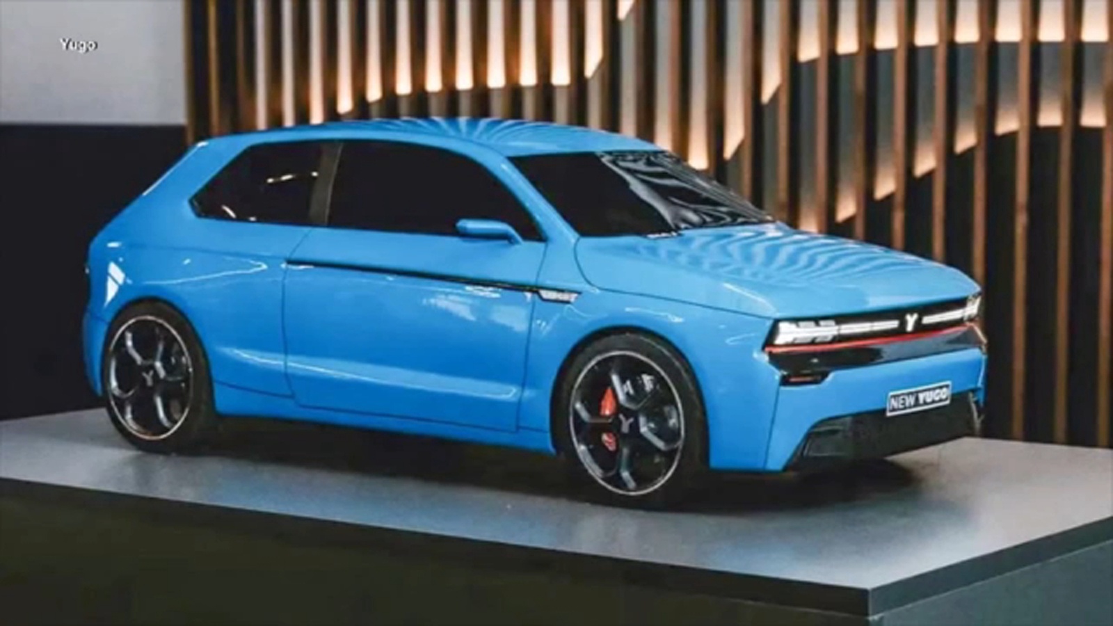 Particle News: Yugo Revival: Scale Model of Redesigned Budget Car ...