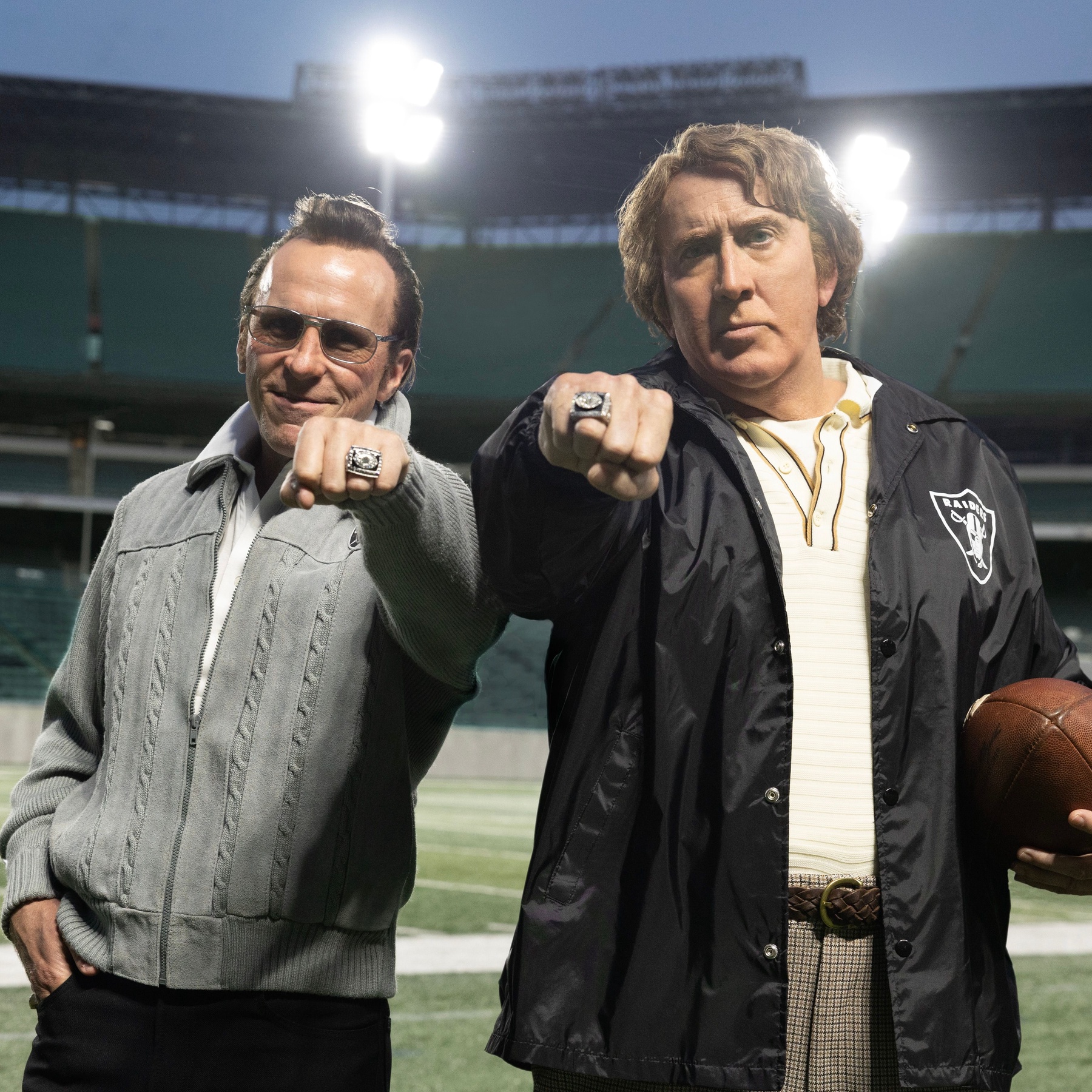 Particle: First Look at Nicolas Cage and Christian Bale in Madden Biopic