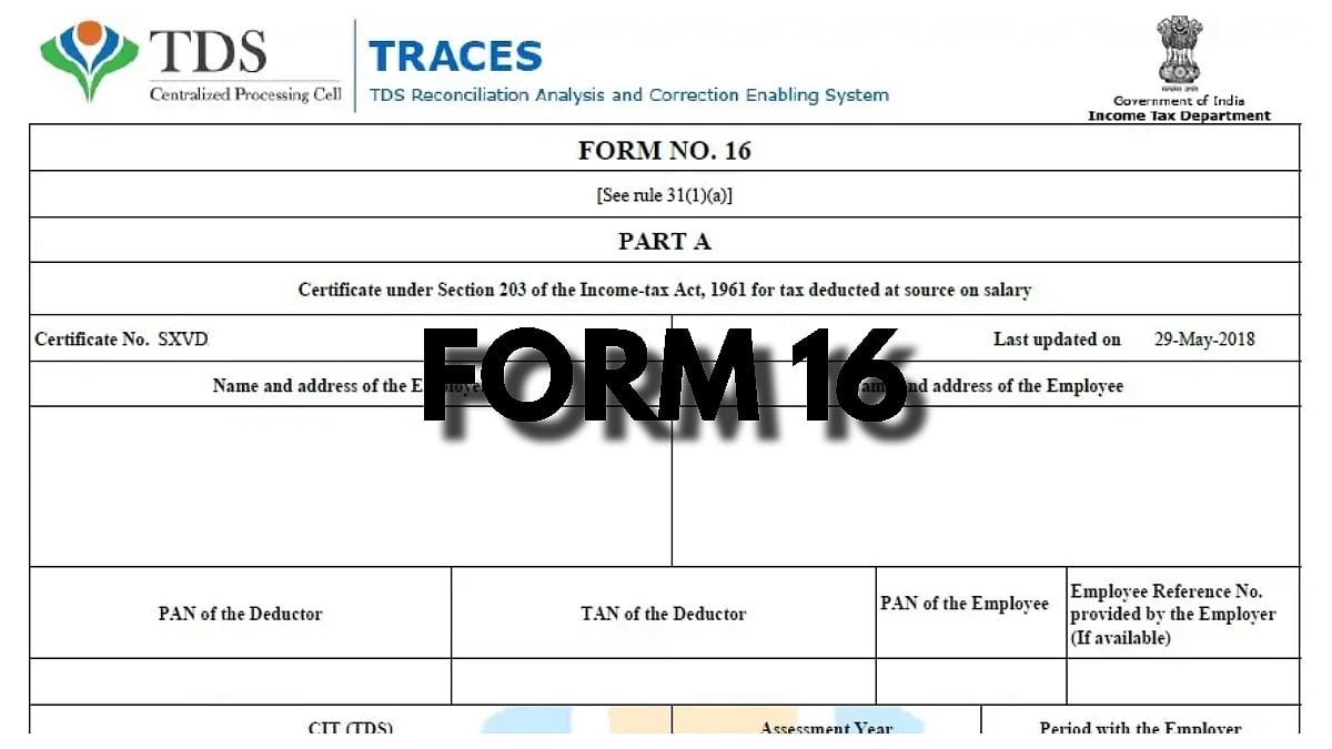 Particle News: India’s Income Tax Department Launches Digital Form 16 ...
