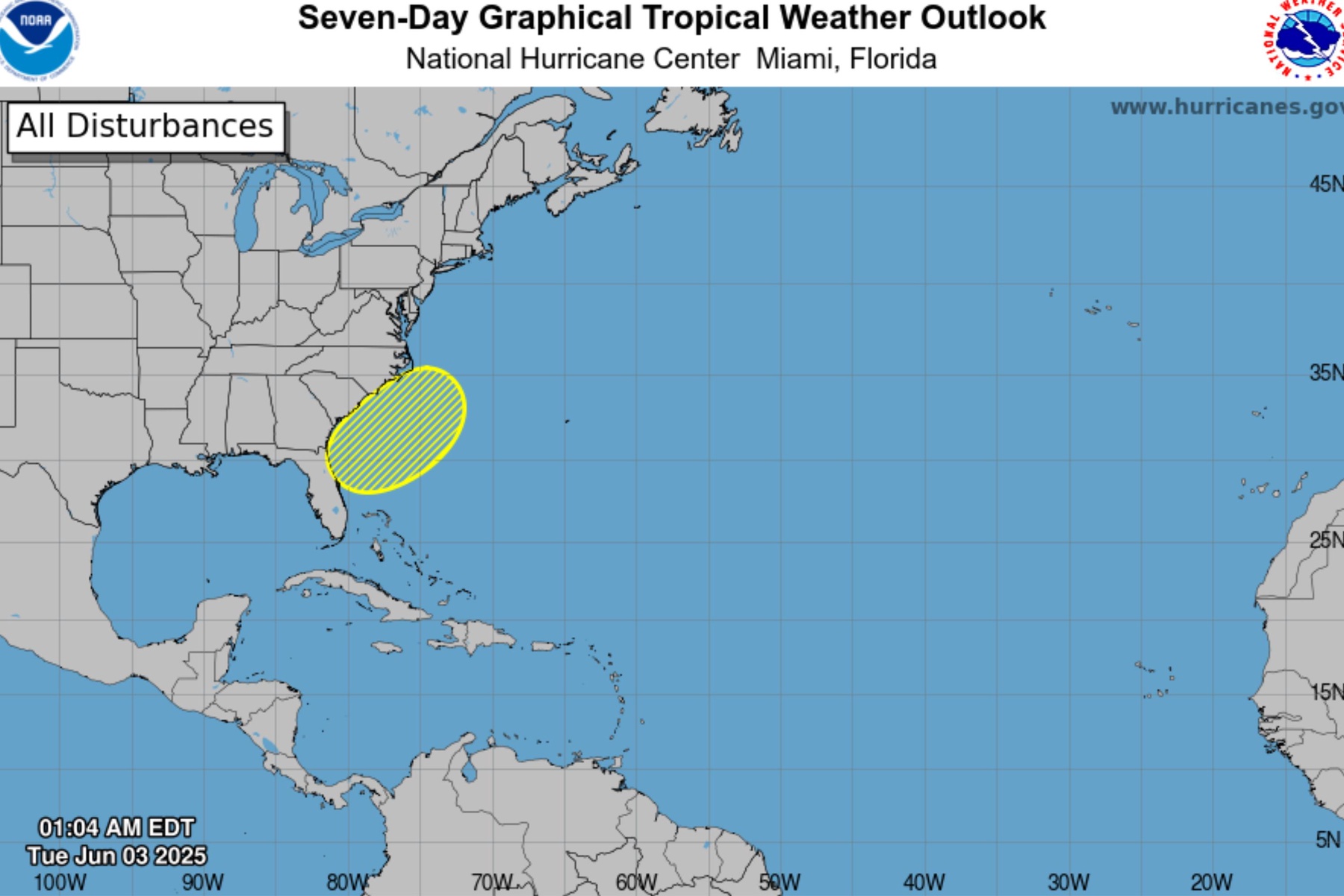 Particle News: NOAA Predicts Above-Average Atlantic Hurricane Season as ...