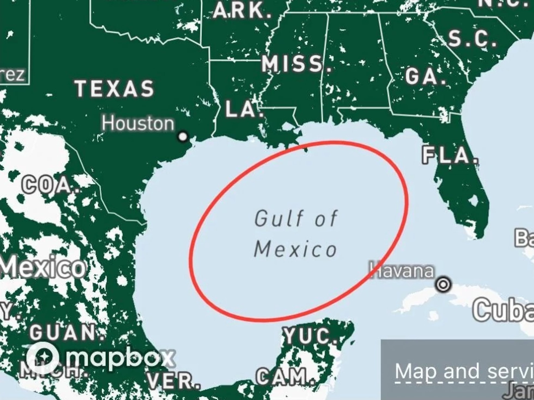 Particle: Trump Mobile Pulls Coverage Map After Using 'Gulf of Mexico ...