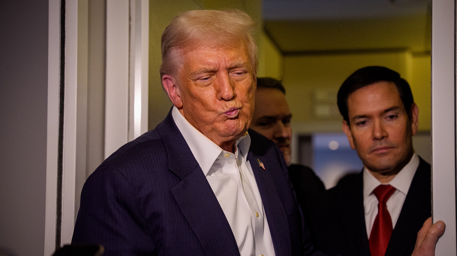 Particle News: Trump Boasts of 'Very Hard' IQ Test and Dares AOC ...