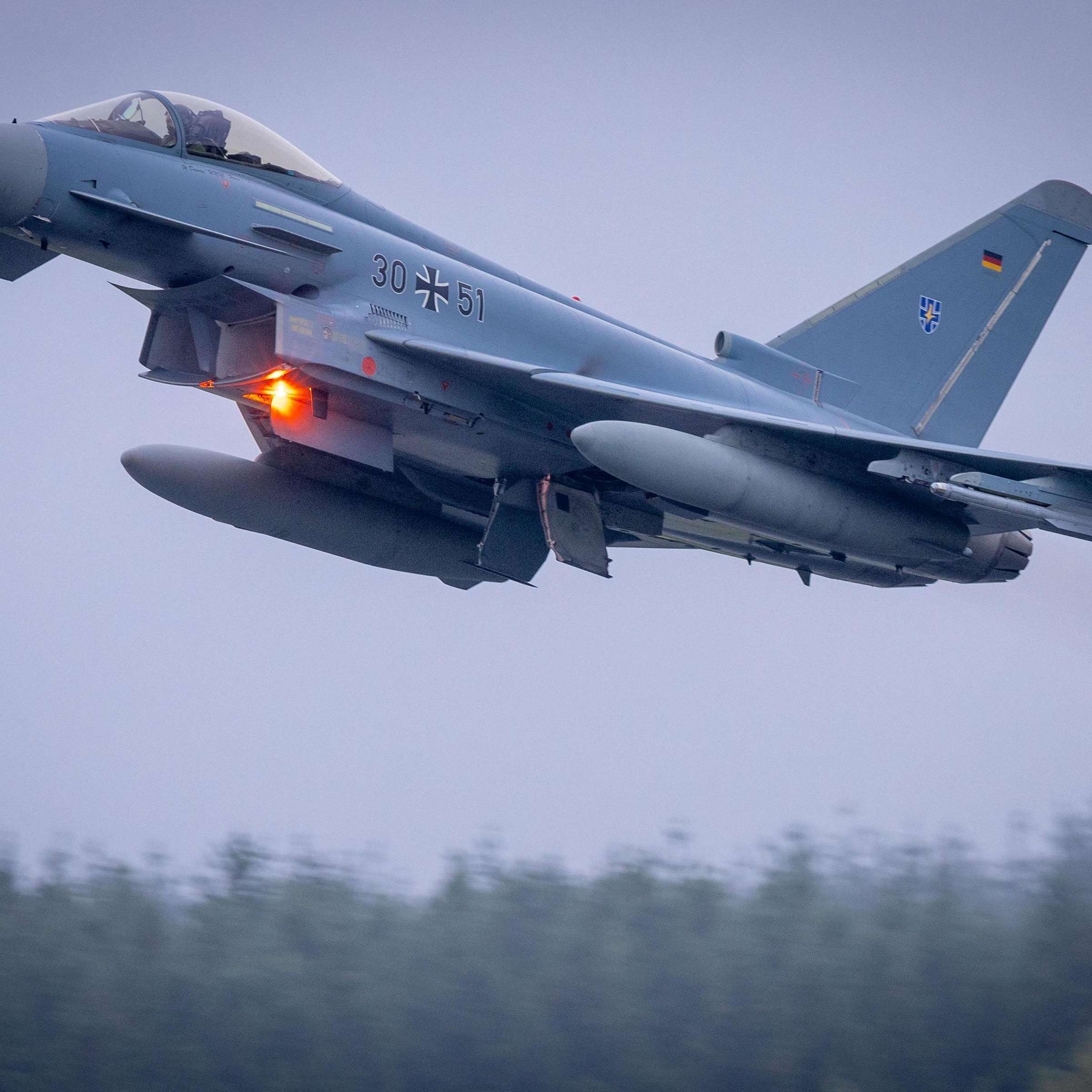 Particle: Bundeswehr Reactivates Seven Low-Flying Areas for Combat Jet ...