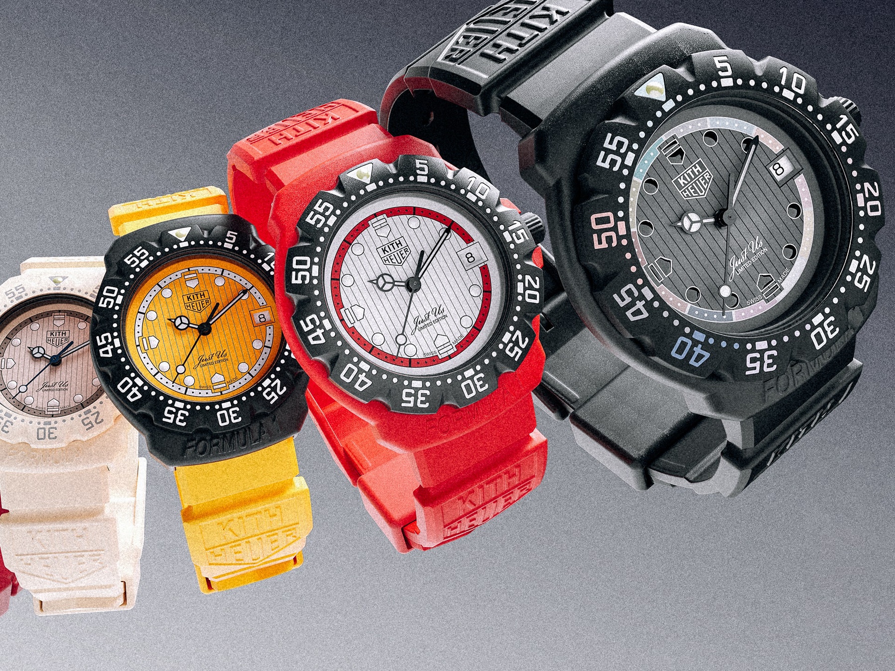 Particle: TAG Heuer and Kith Reintroduce Iconic 1986 Formula 1 Watch Series