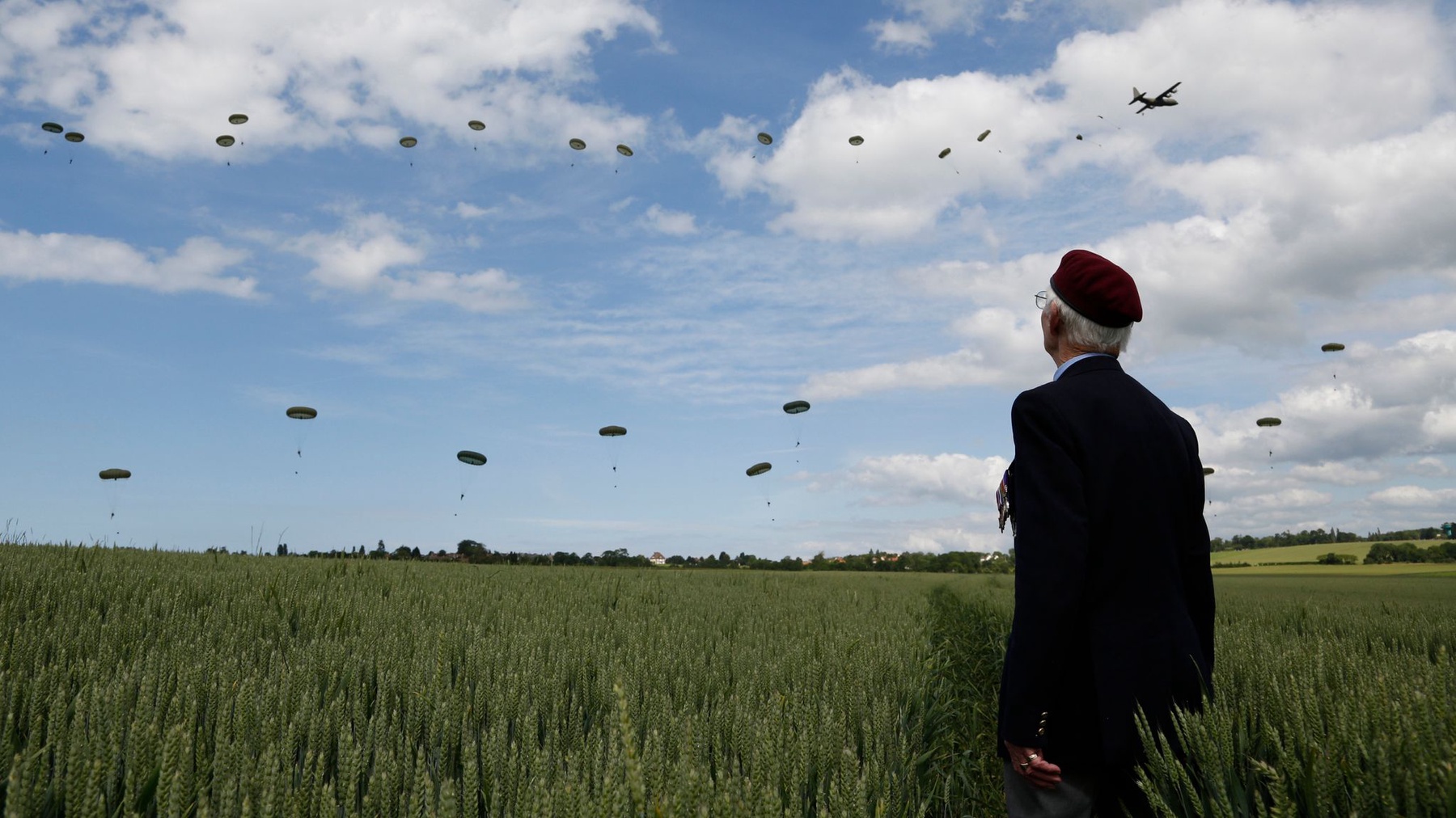 Particle News: D-Day 80th Anniversary Parachute Jump Scaled Back Due to ...