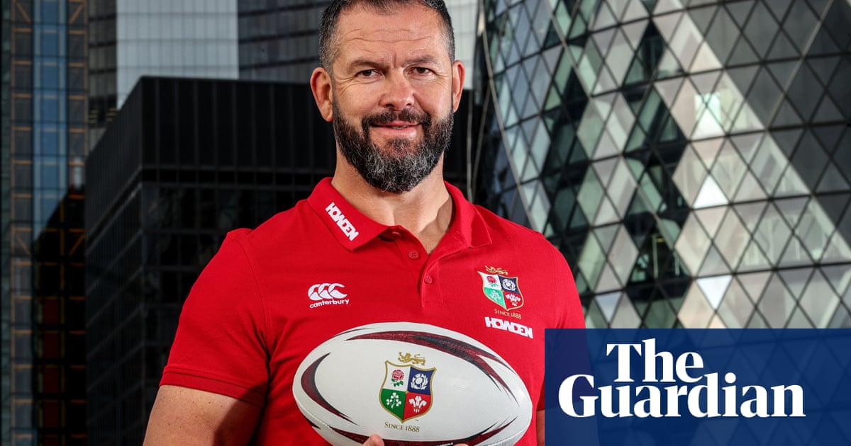 Particle News: Andy Farrell Appointed as British and Irish Lions Head Coach for 2025 Australia Tour