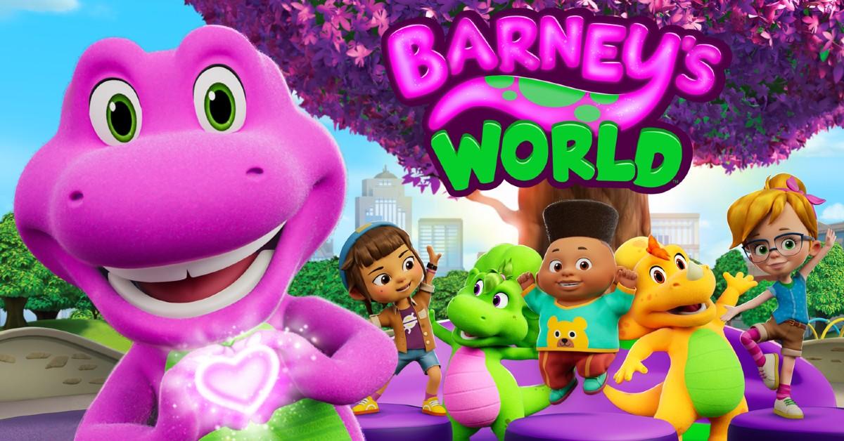 Particle: Barney's World Animated Series to Premiere on Max and Cartoon ...