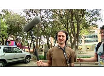 Longest Time To Balance A Boom Microphone On Two Fingers | World Record ...