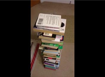 Tallest Paperback Book Tower | World Record | Alex Gaywood