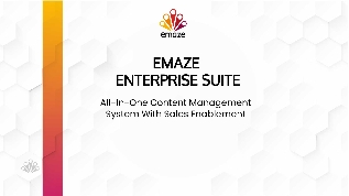 EMAZE ENTERPRISE SUITE on emaze