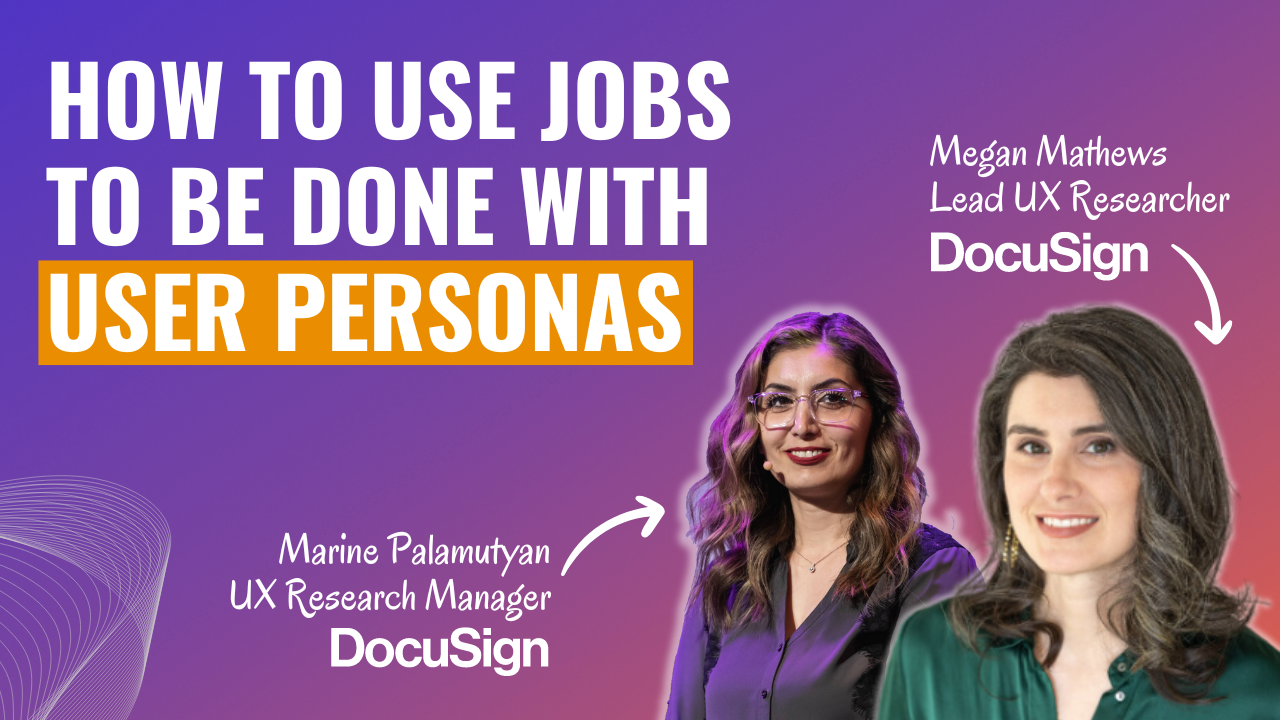 Applying the JTBD Framework to Build User Personas that Stick by Marine ...