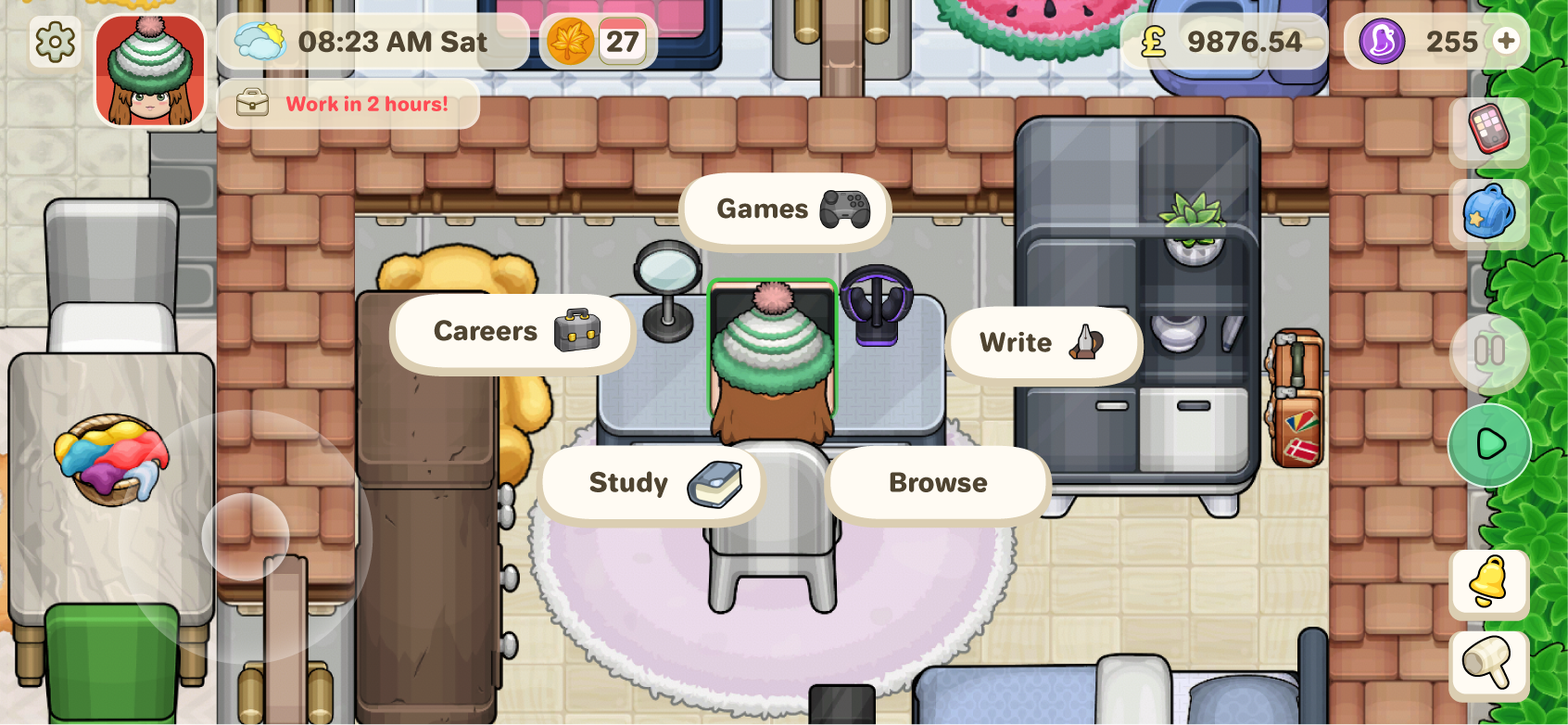 Game/UI Design and Art - Little Sim World UI