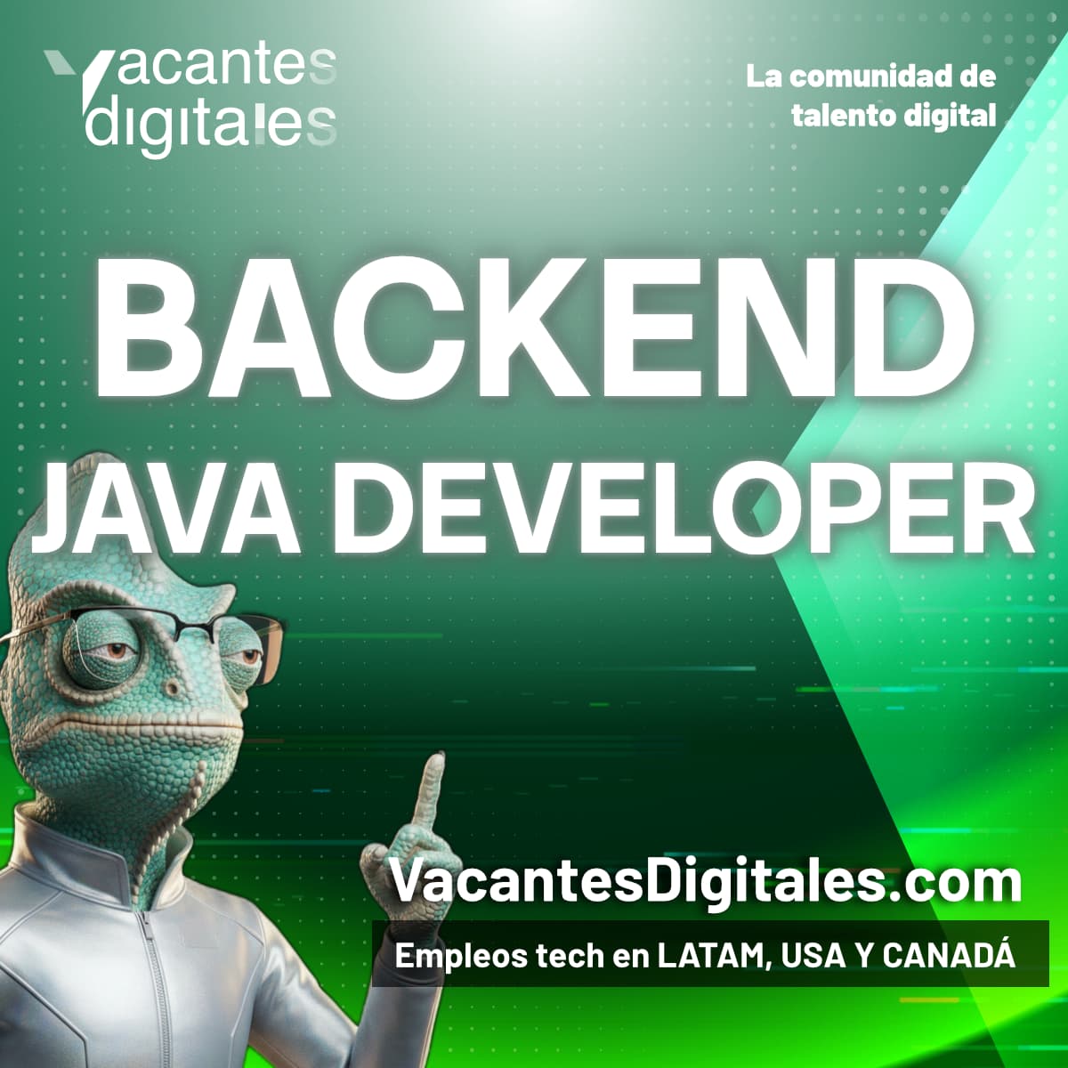 Desarrollador Backend Java — Remoto - LATAM — Financiero ... | Vacantes ...