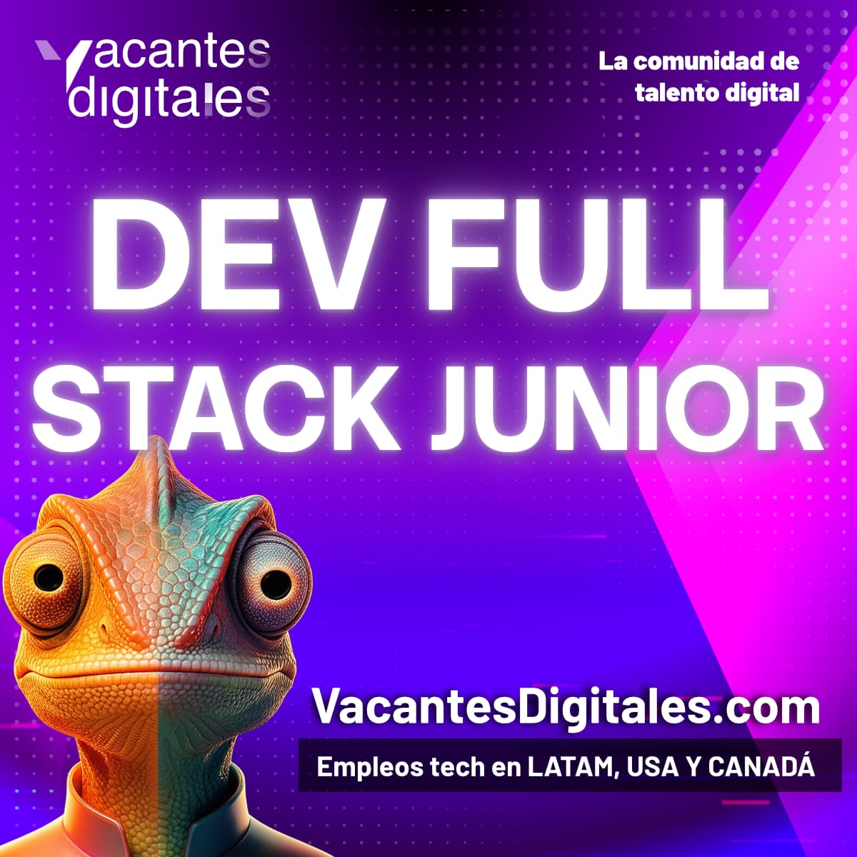 Desarrollador Full Stack Junior React y Node.js — Remoto ... | Vacantes ...