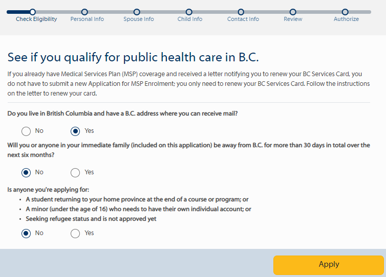 BC州の健康保険、MSPの申請方法 | バンクーバー留学センター
