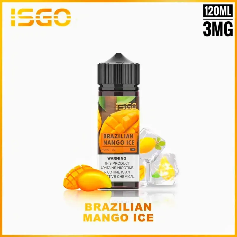 Order Brazilian Mango Ice ISGO E-liquid 120mL in Nairobi, Kenya | Vapesoko