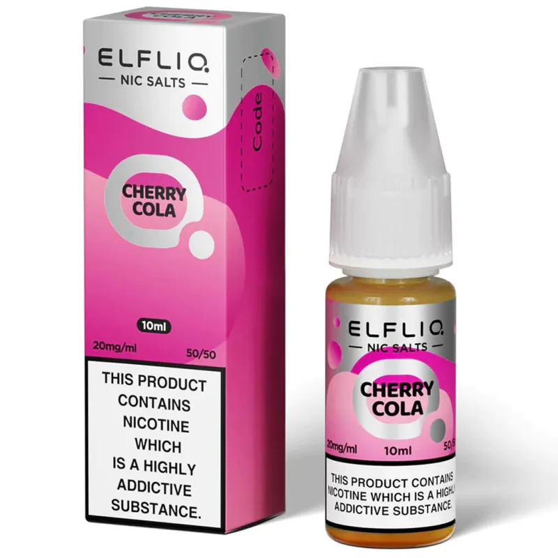Buy Elfliq Cherry Cola Nic Salt E-Liquid - 10ml | Vapesoko Nairobi