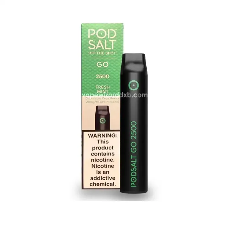 Pod Salt Go Fresh Mint - 2% Nicotine - 2500 Puffs | Vapesoko Nairobi