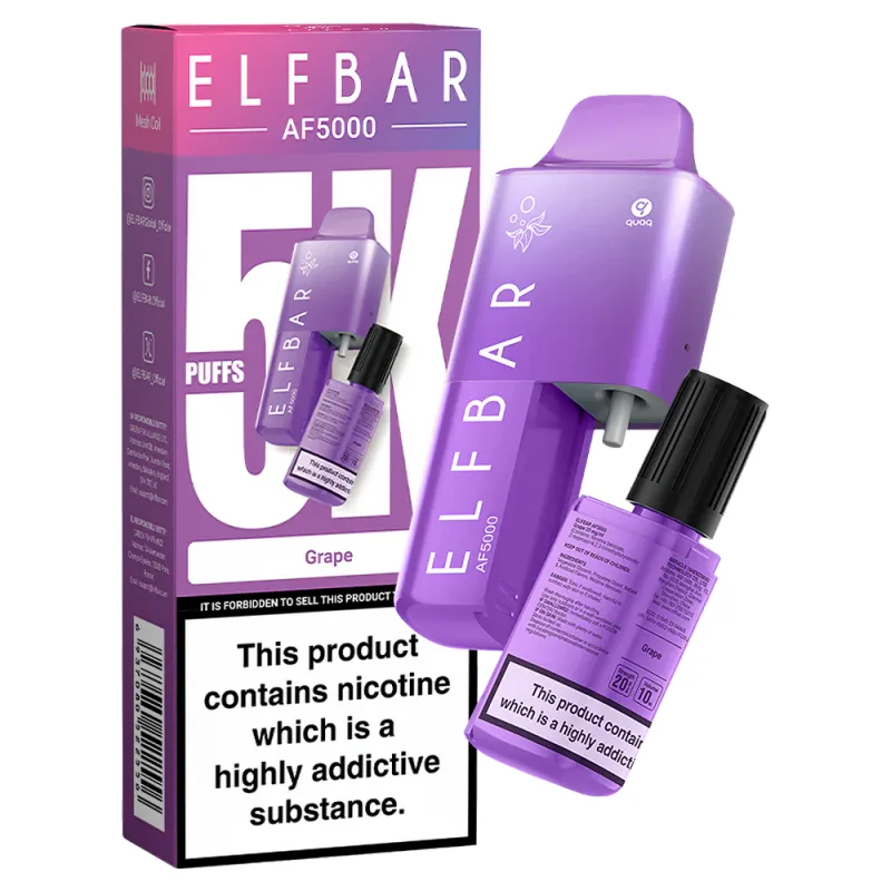 Grape-Elfbar AF5000 | Your Trusted Vape Destination in Nairobi, Kenya