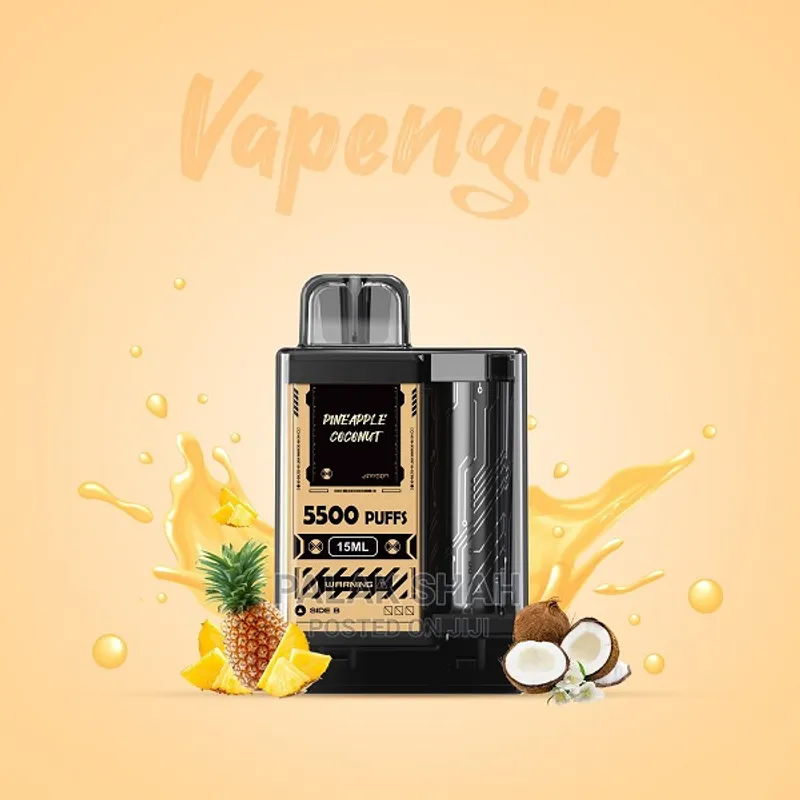 Get Refreshed with Vapengin Pineapple Coconut - 5500 Puffs | Vapesoko ...